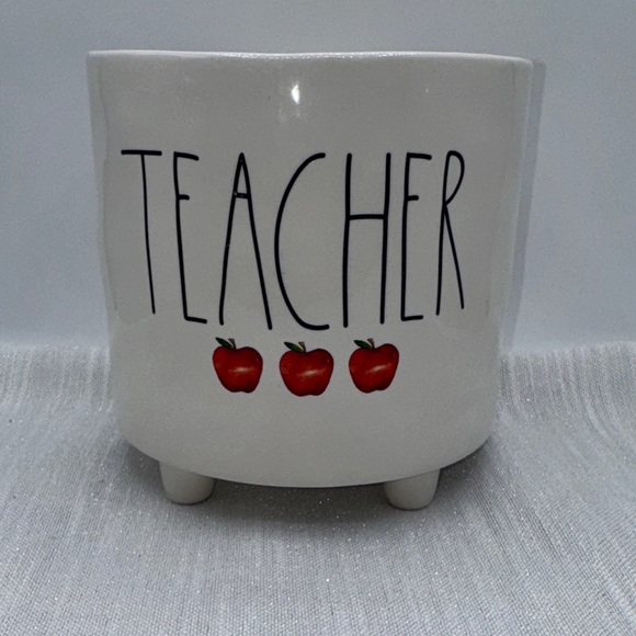 Rae Dunn | Art | Rae Dunn Teacher Artisan Collection Planter Apple ...